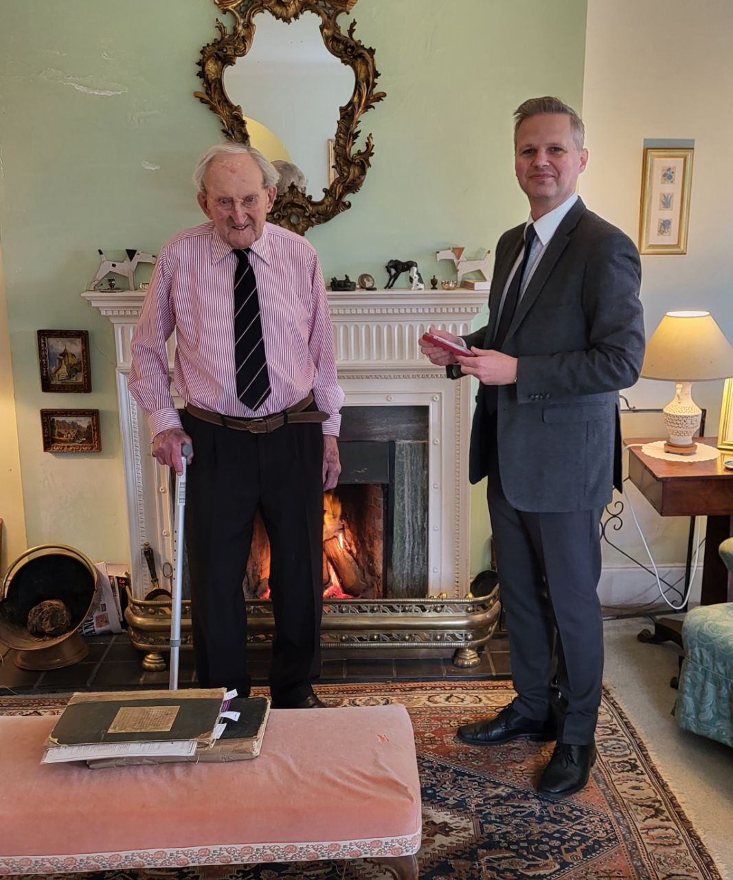 Consul General of Russia in Edinburgh Denis Moskalenko and diplomats of ...